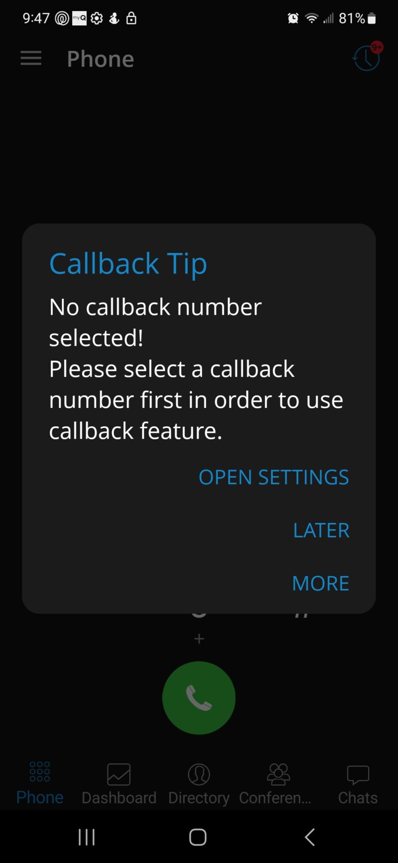 Installing Communicator GO on Android - ValuTel